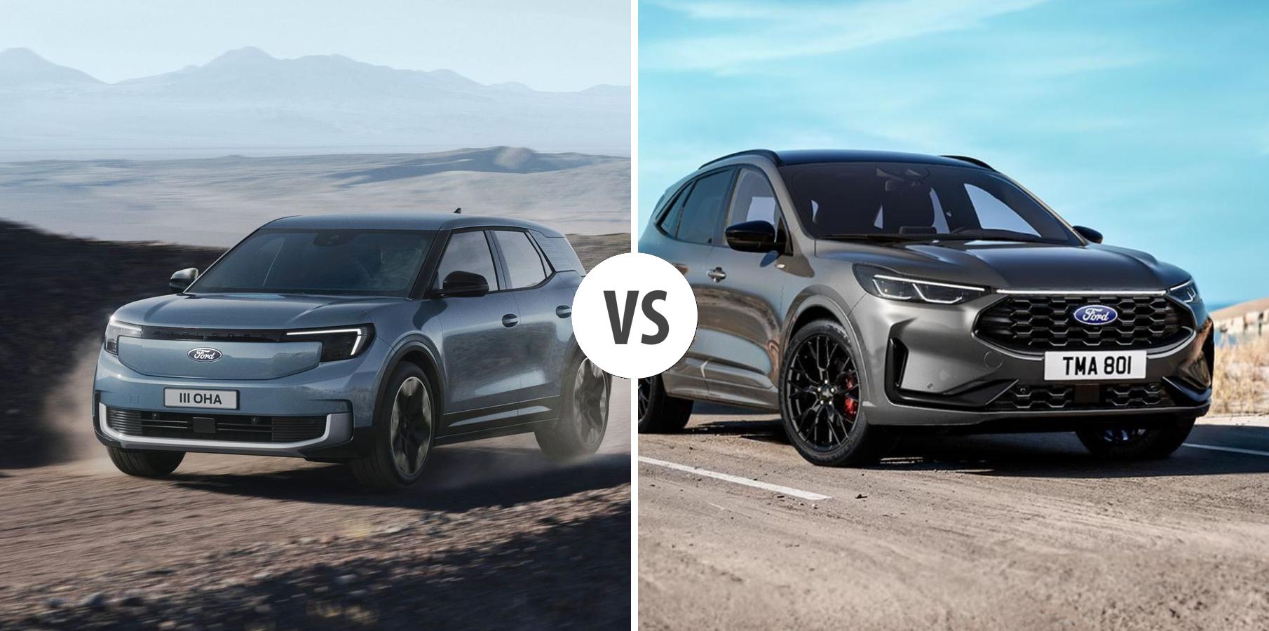 Ford Explorer EV vs Ford Kuga comparatif - différences, prix et données ...