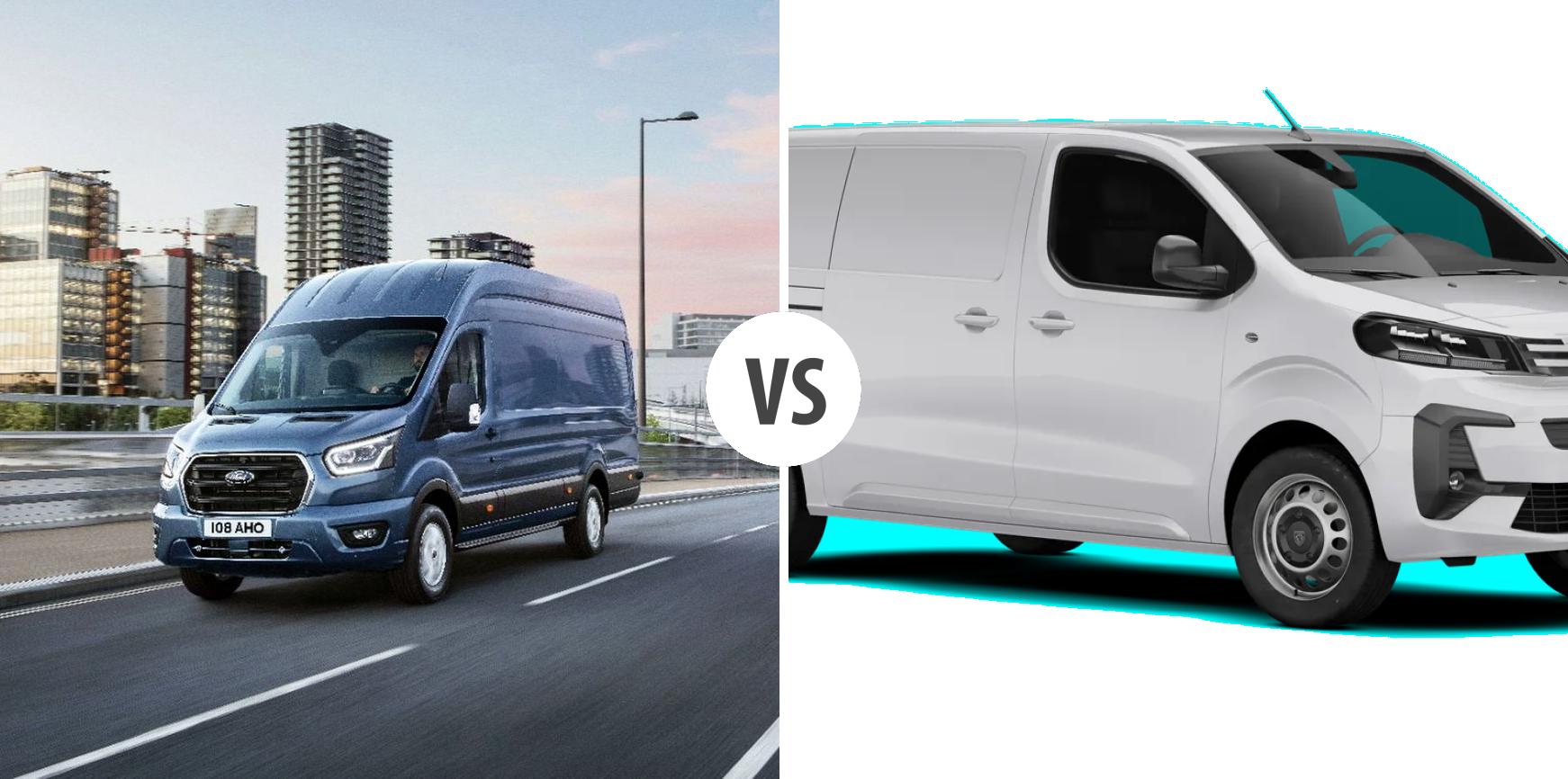 Ford Transit Custom Bus vs Peugeot Expert Transporter comparatif ...