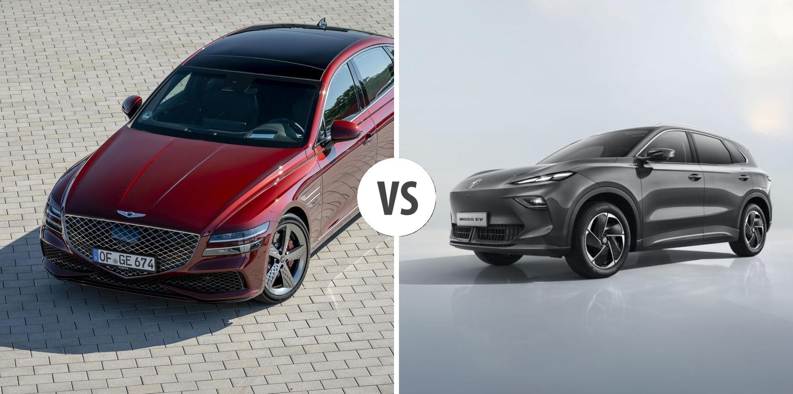 Genesis G80 vs MG MGS5 EV comparatif - différences, prix et données ...