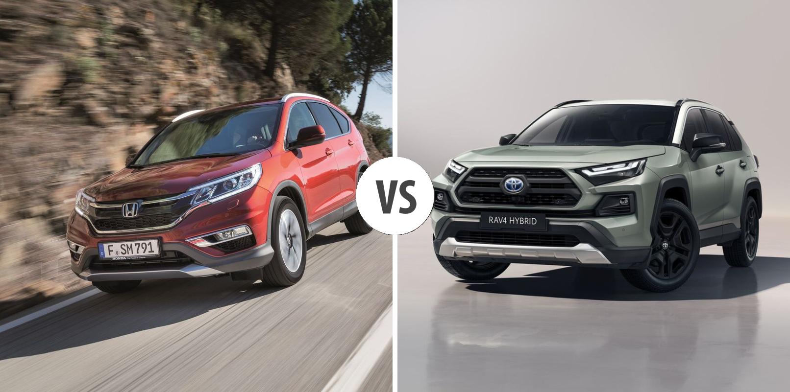 Honda CR-V vs Toyota RAV4 – différences et prix comparés