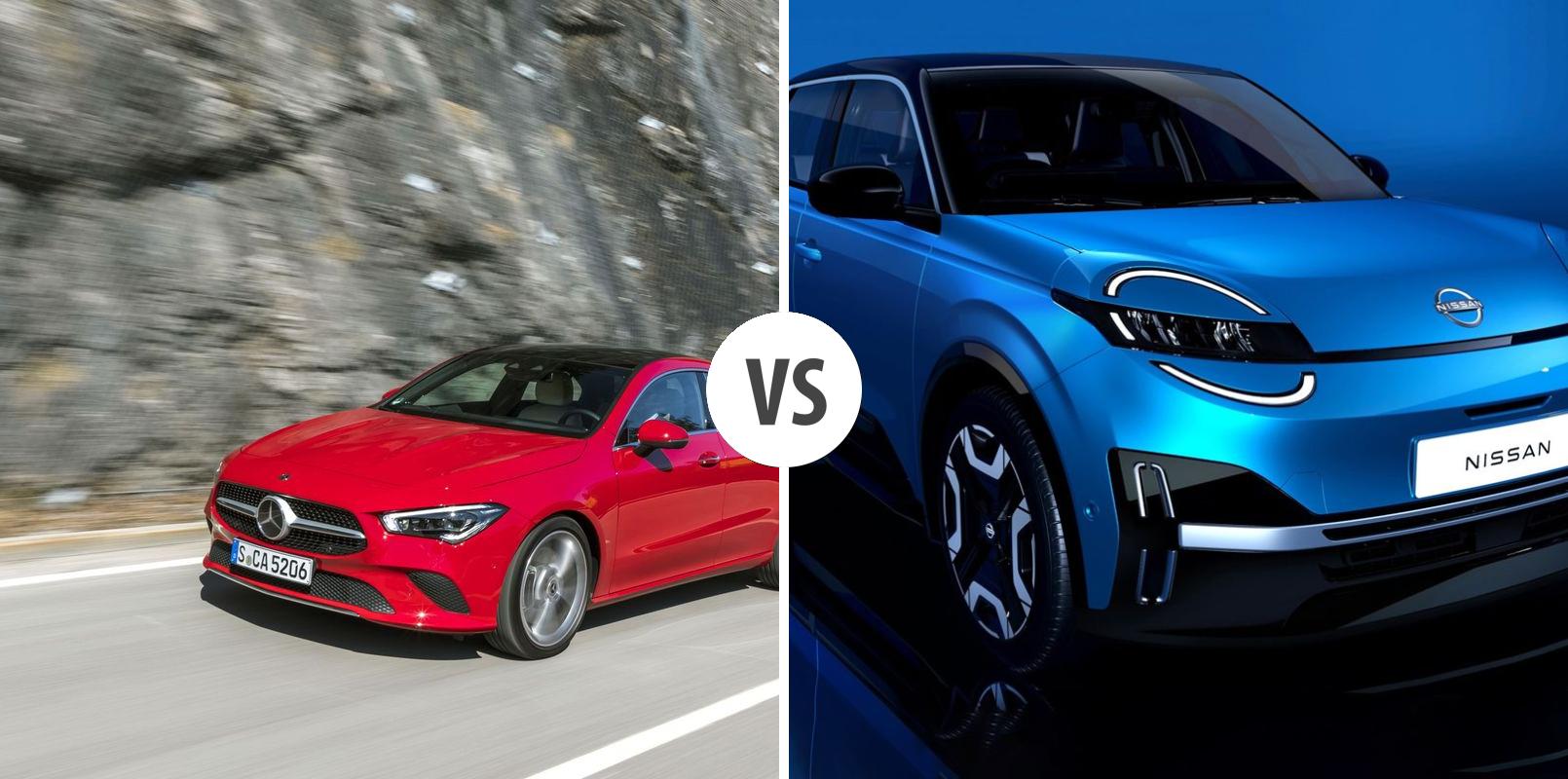 Mercedes CLA Coupe vs Nissan Micra comparatif - différences, prix et ...