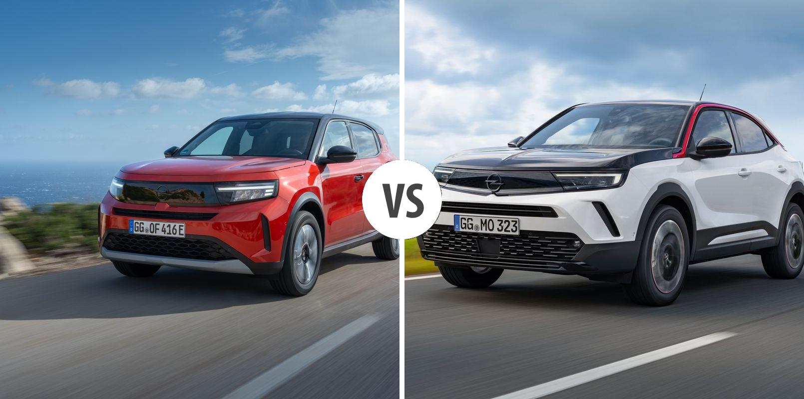 Opel Frontera vs Opel Mokka comparatif - différences, prix et données ...