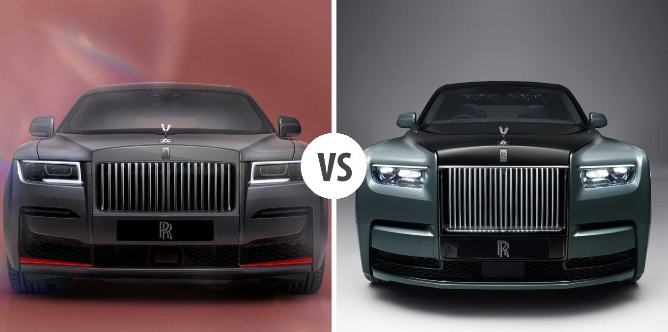 Rolls-Royce Ghost vs Rolls-Royce Phantom comparatif - différences, prix ...