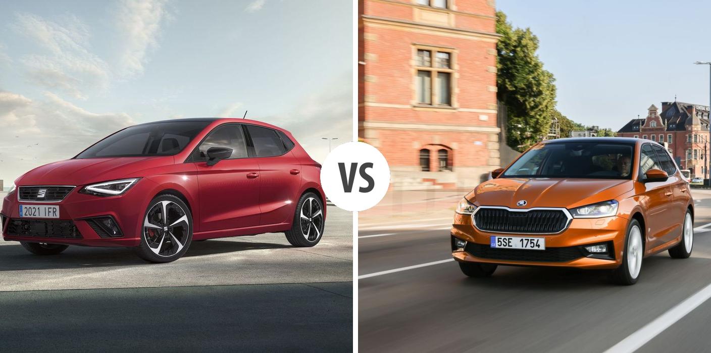 SEAT Ibiza vs Skoda Fabia comparatif - différences, prix et données ...
